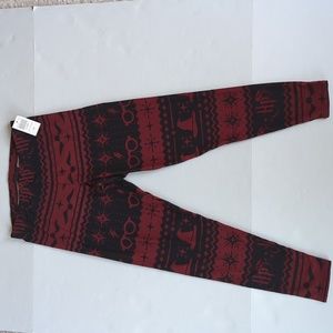 Hot Topic | Pants & Jumpsuits | Nwt Harry Potter Fair Isle Legging M ...